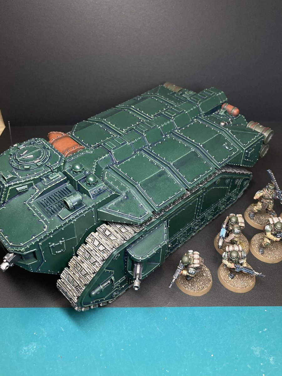 めらみん on Twitter: "Crassus Armoured Assault Transport一旦完成！ あくまでインファントリーが主役のLoW！物取りノートにおさまらねぇー ...