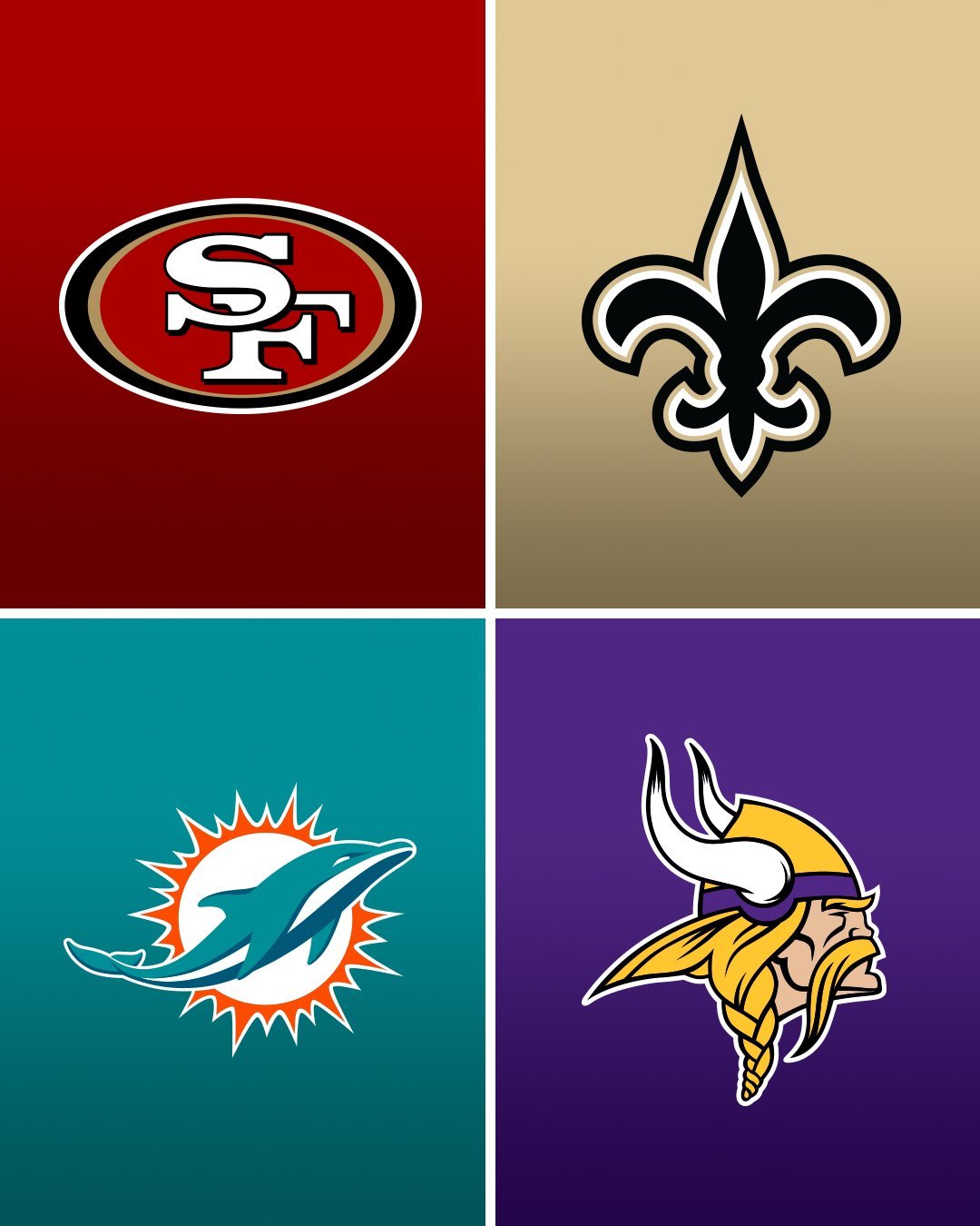 Saints Logo Red