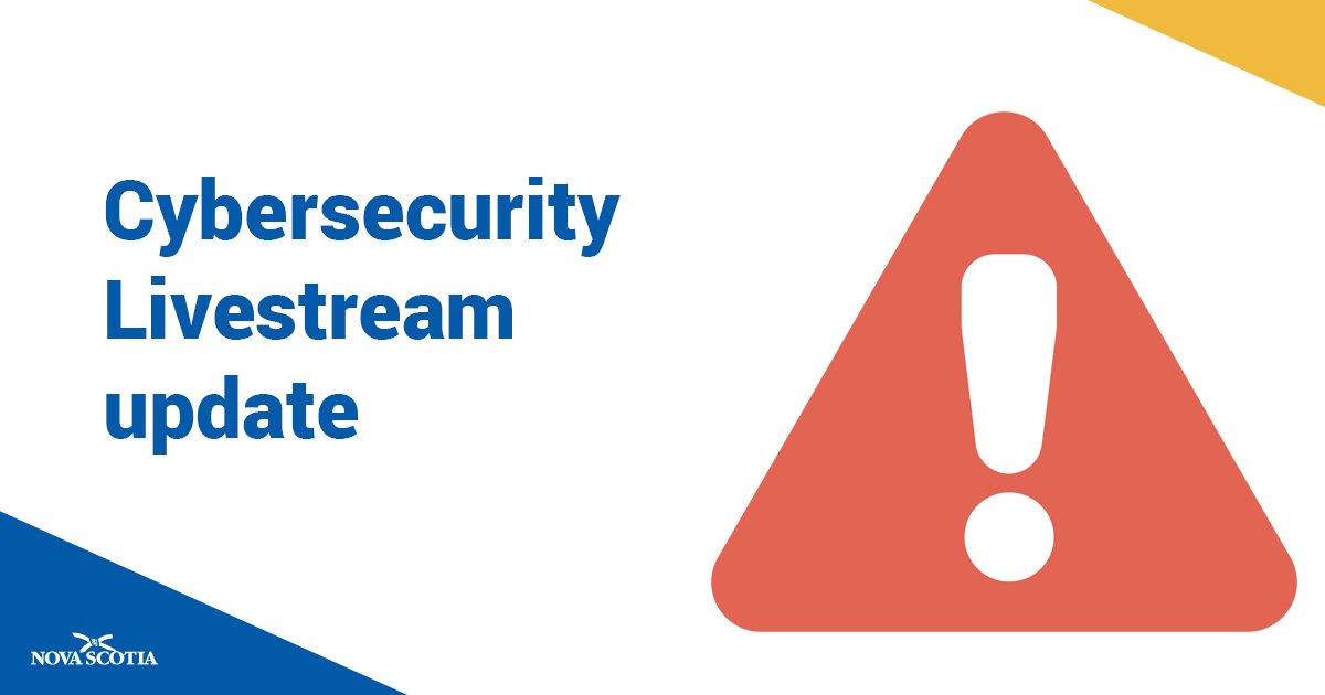Nova Scotia Gov. on Twitter: "Colton LeBlanc, Minister of Cyber Security and Digital Solutions ...