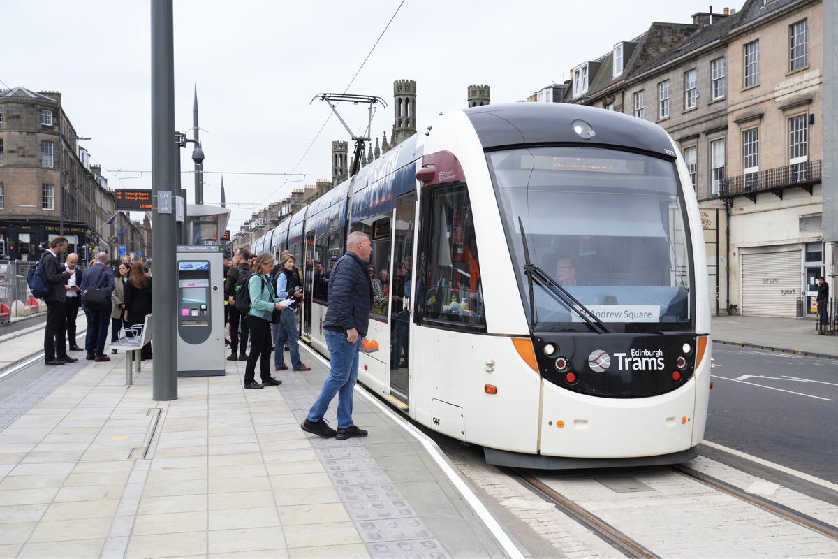 Today's Railways UK on Twitter: "The new @EdinburghTrams Newhaven extension opens tomorrow (Weds ...