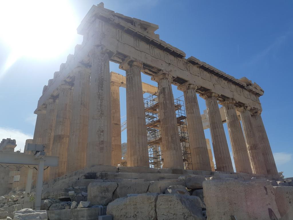 wow_mao on Twitter: "just visited the acropolis, my only complaint was that there wasnt a ...