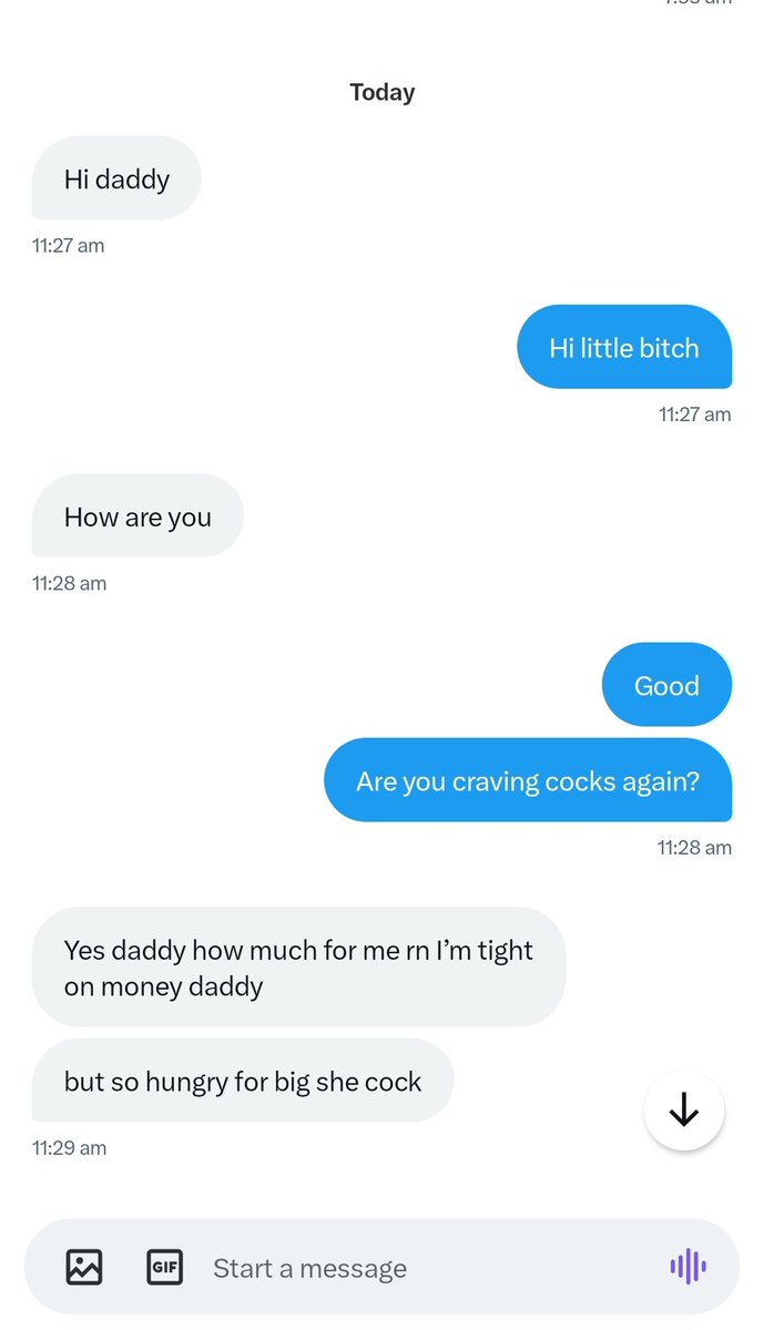 Mistress K on Twitter: "Such a pathetic little whore"