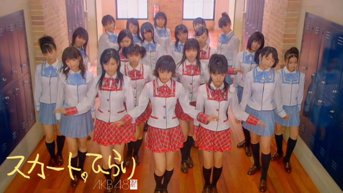 ⁴⁸ on Twitter: "On this day 17 years ago, #AKB48 released its 2nd Indie Single 'Skirt, Hirari ...