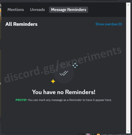 Discord Experiment Hub on Twitter: "Discord has turned Message To-Do's feature into Message ...