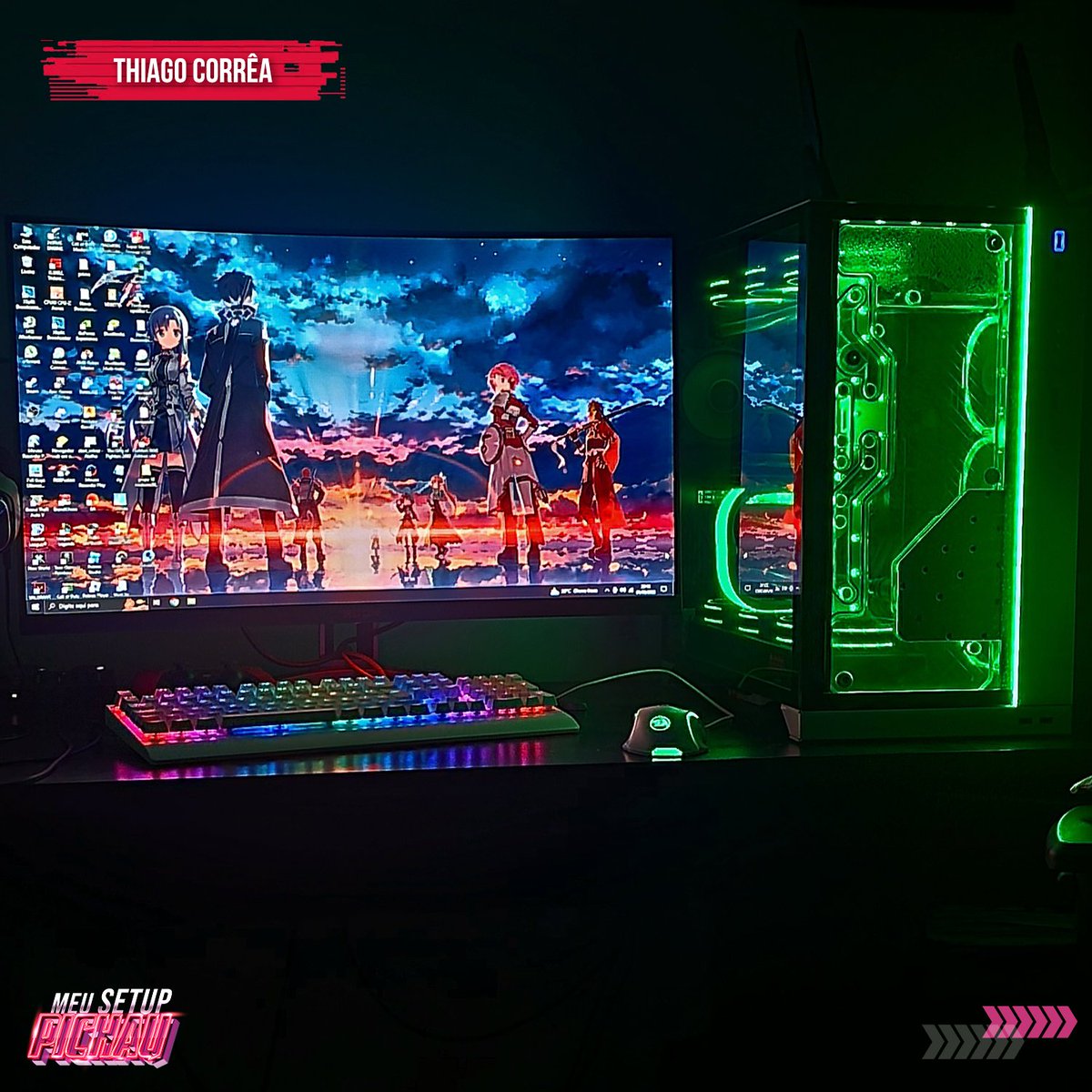 pombo on Twitter: "Pessoal mandou bem demais e enviou esses setups brabíssimos para o Meu Setup ...