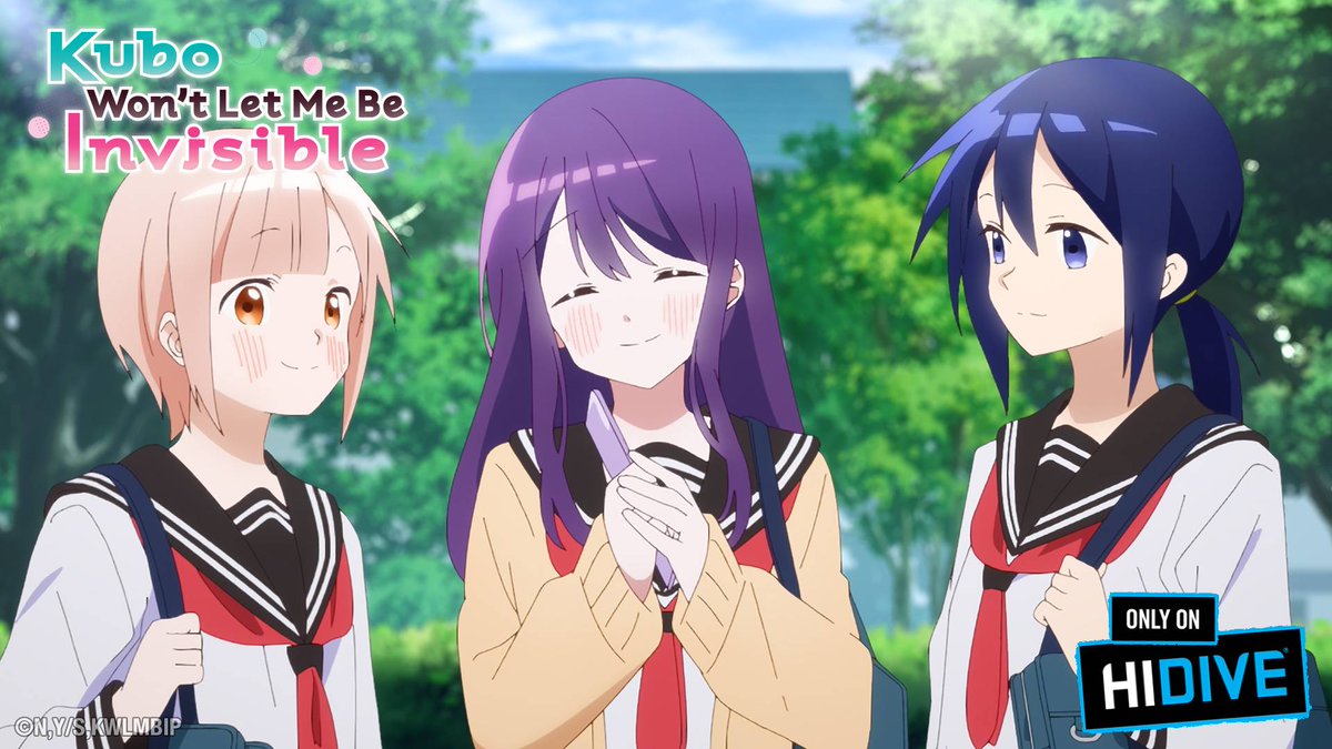 HIDIVE on Twitter: "Kubo Won't Let Me Be Invisible episode 10 is LIVE: https://bit.ly/42HTSAL"