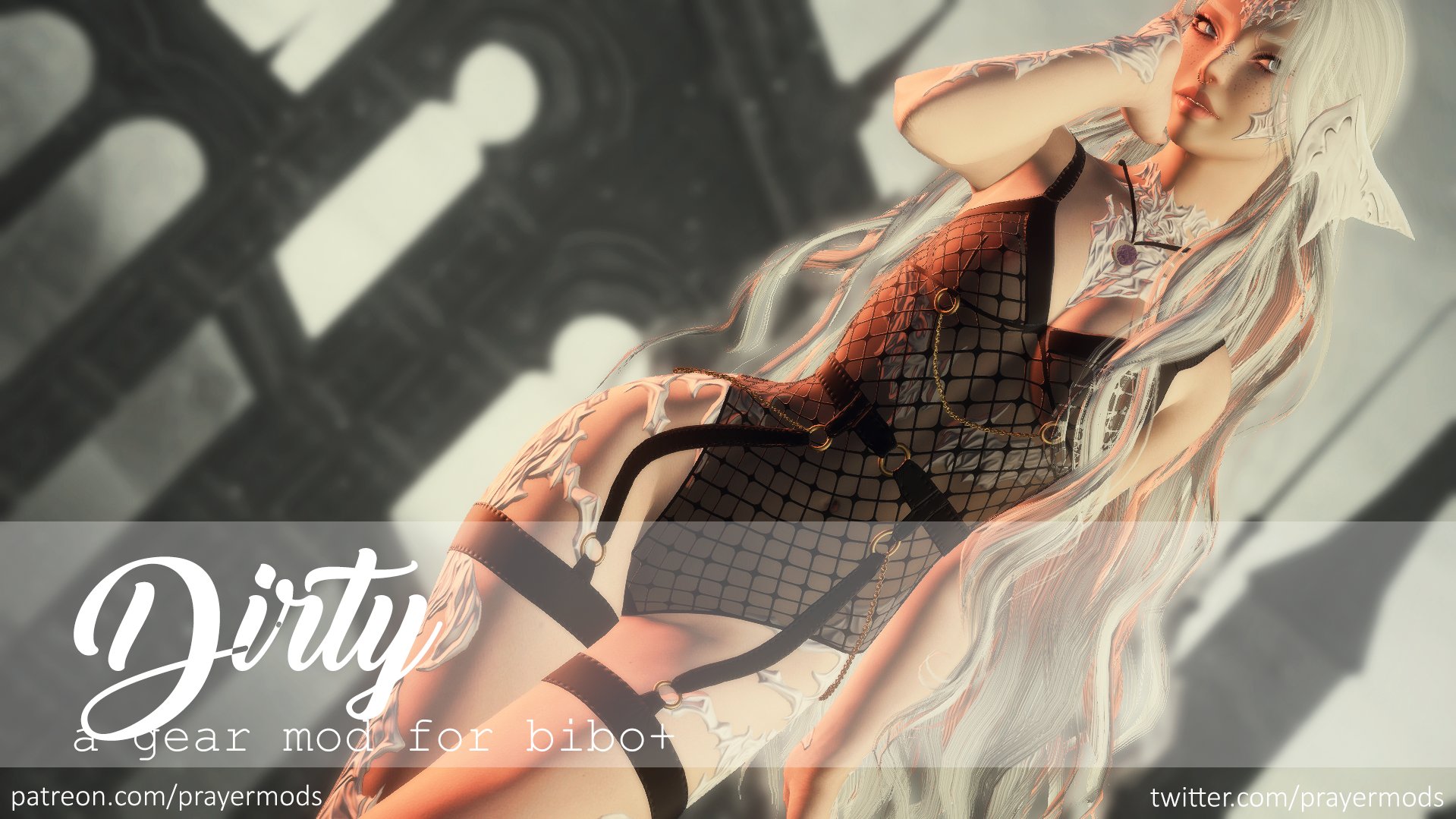 𝕡𝕣𝕒𝕪𝕖𝕣🍋dan heng enjoyer on Twitter: "Dirty, a sexy bodysuit with removeable harness. 🌐https://t ...