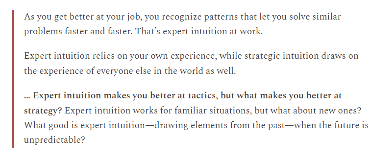 Enjoyed this book examining 'flashes of insight' and intuition, drawing ...