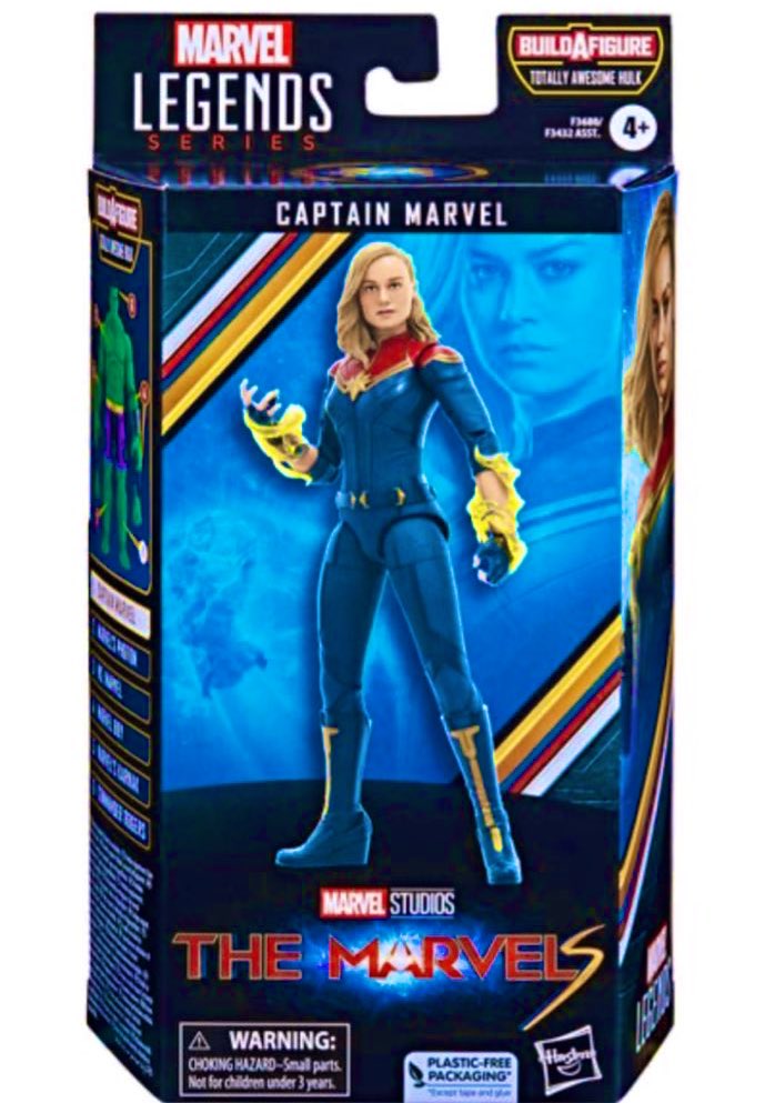 Captain Marvel News on Twitter: "AAAAAA #CAPTAINMARVEL LOOKS PERFECT PERFECT!!!!! Marvel Legends ...