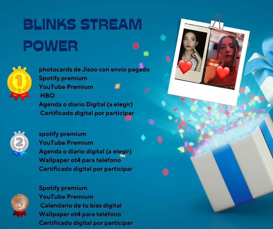 ᴋɪᴍ ᴊɪꜱᴏᴏ ɪꜱ ᴍʏ ʟɪꜰᴇ 🪐 on Twitter: "— BLINK STREAM POWER — BLINK'S, este proyecto consiste en ...