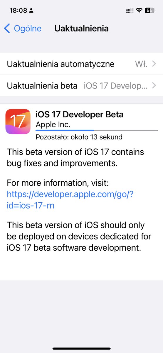 Janusz M. Kamiński on Twitter: "No dobrze. To bawmy się. #iOS17"