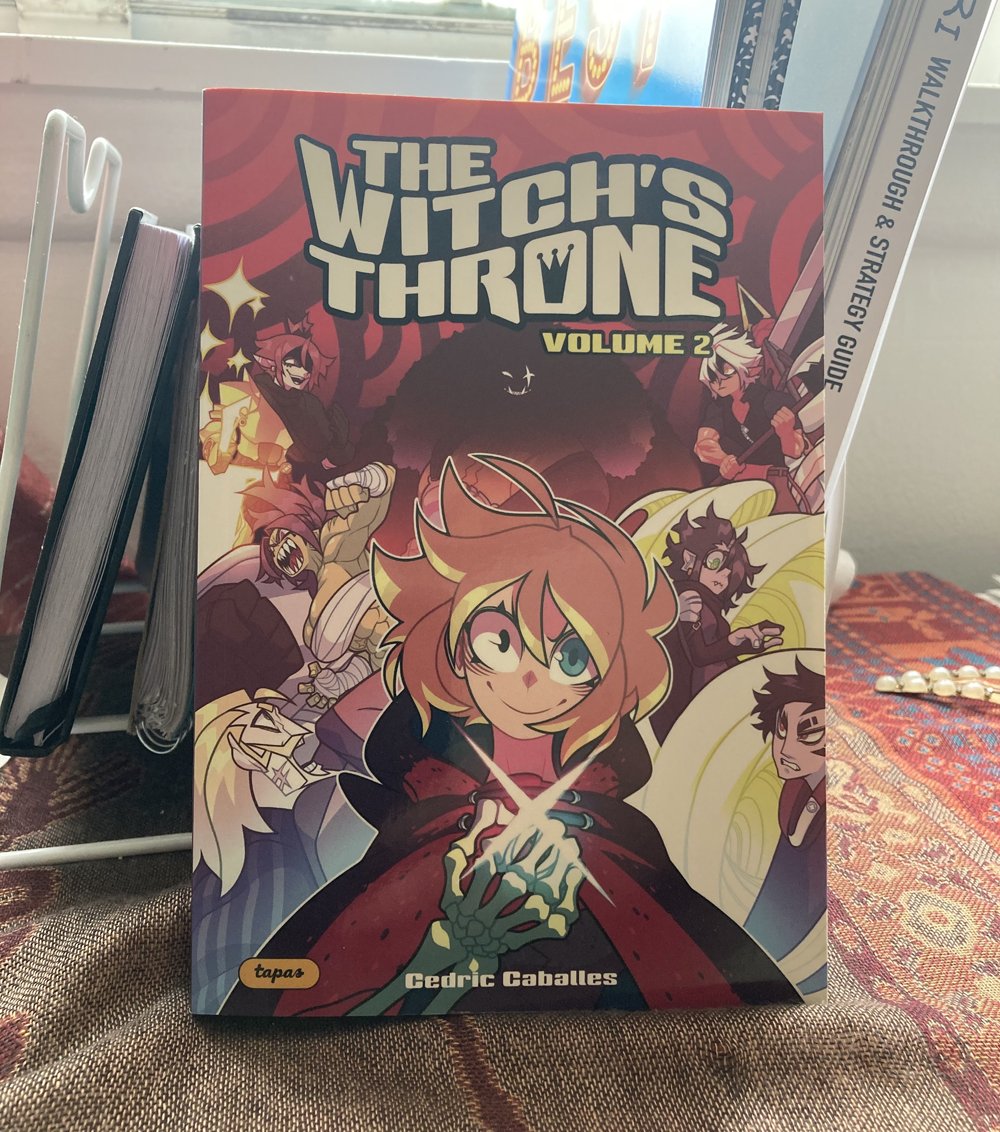 WhatAHero on Twitter: "Only one week left until Volume 2 of my comic, The Witch's Throne, releases!"