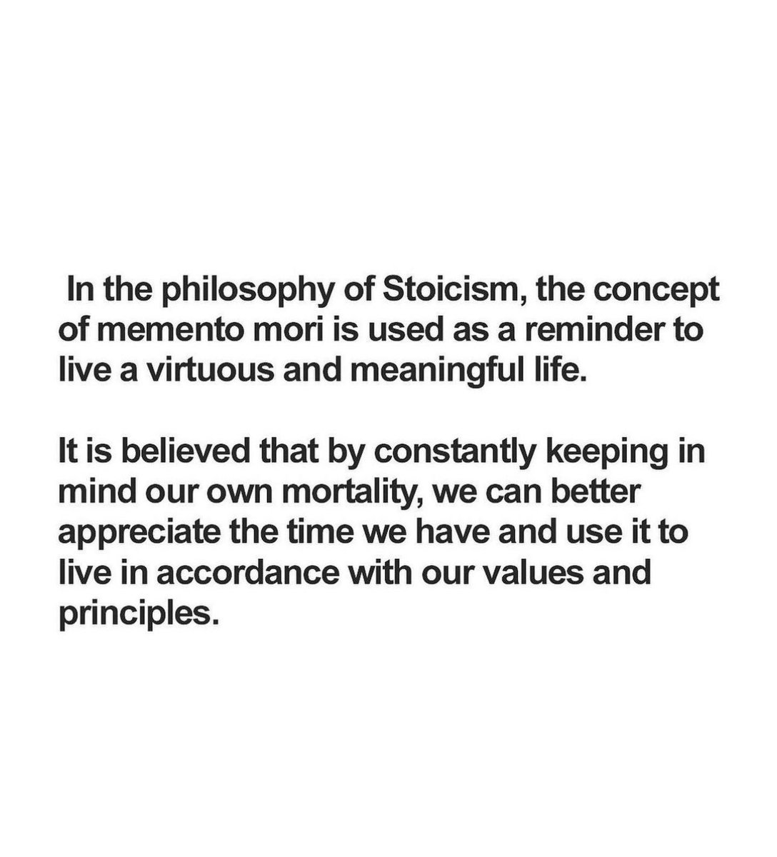 MEMENTO MORI: the phrase that will change your life. - Thread from ...