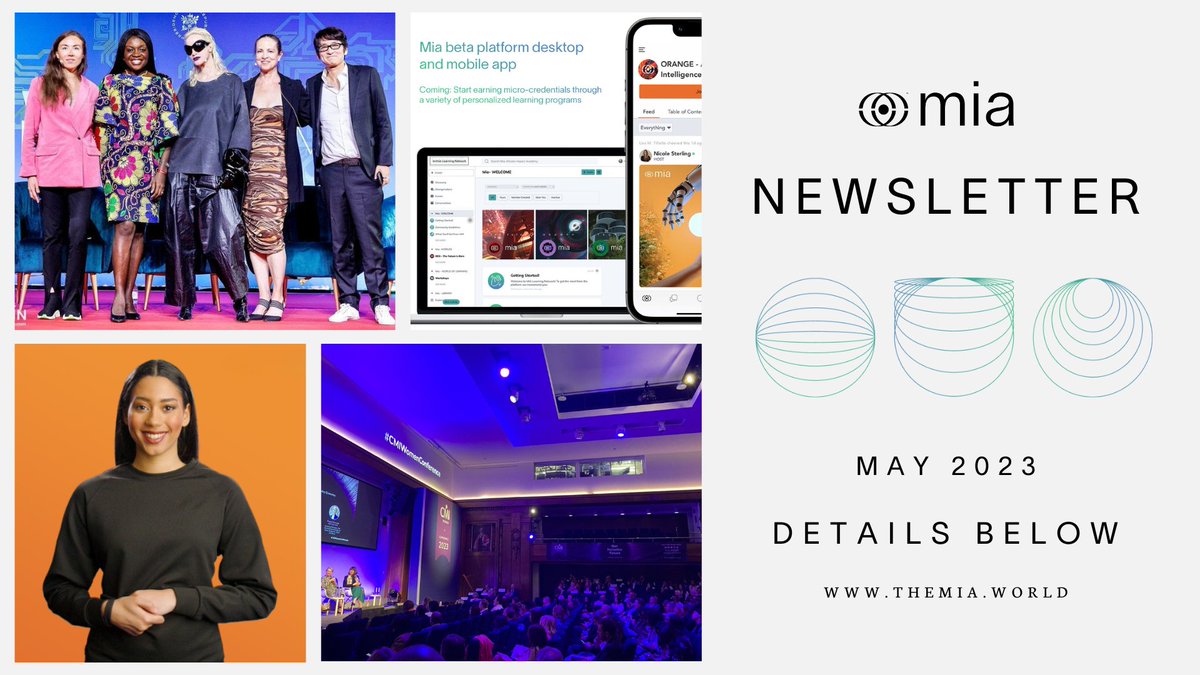 Mia on Twitter: "Hello, Mia Community! We're thrilled to announce the release of our third Mia ...