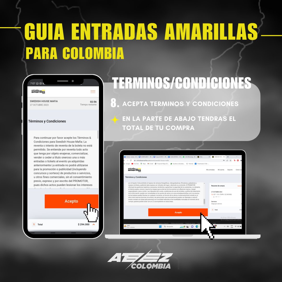 ATEEZ Colombia • 에이티즈 • 🌶️ ATEEZ EN COLOMBIA on Twitter: "📢 TUTORIALES DE COMPRA! ENTRADAS ...