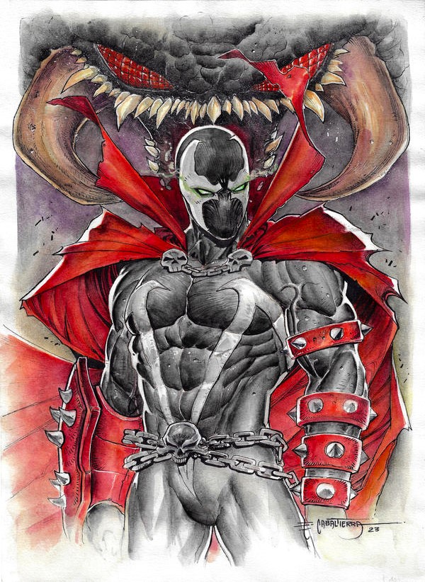 Daily Spawn Archive on Twitter: "Spawn & Violator sketch (2023). Art by Emil Cabaltierra #Spawn"