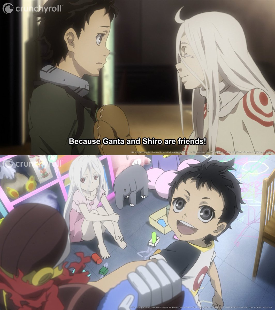 Crunchyroll on Twitter: "Ganta and Shiro 🤞 (via Deadman Wonderland)"