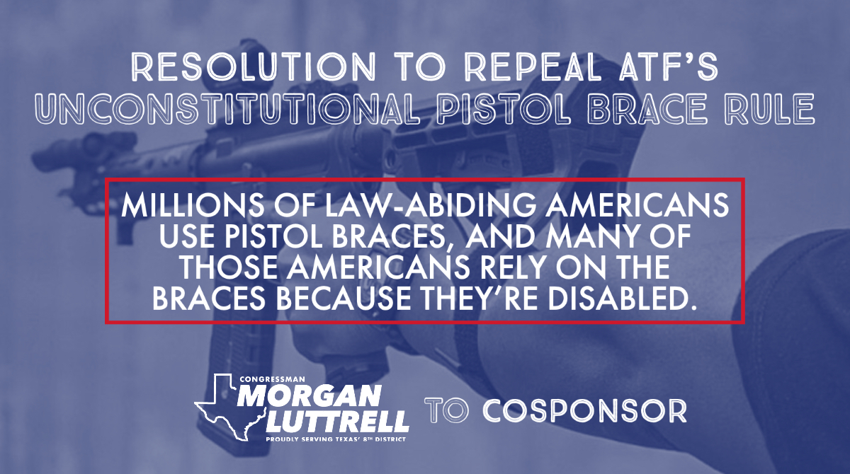 Congressman Morgan Luttrell On Twitter Potus Amended Rule That