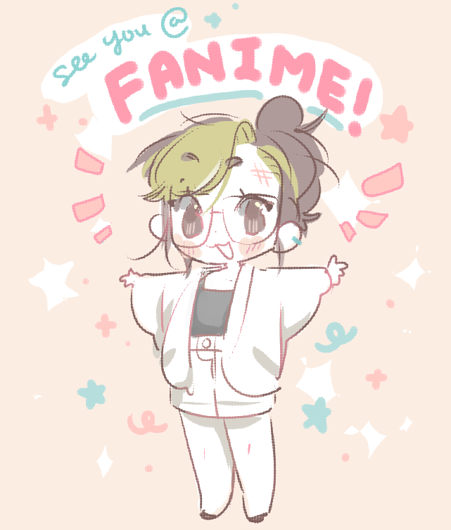 「who else is going to fanime this weekend」|ginger ʕ´•ᴥ•`ʔ eepyのイラスト