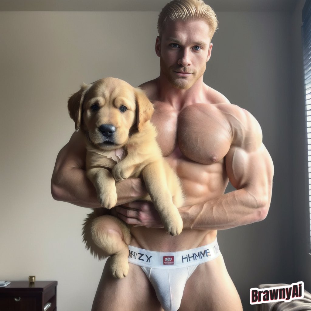 BrawnyAI on Twitter: "Say hi to our Swedish hunk, looking stunning in a photo shoot with our ...