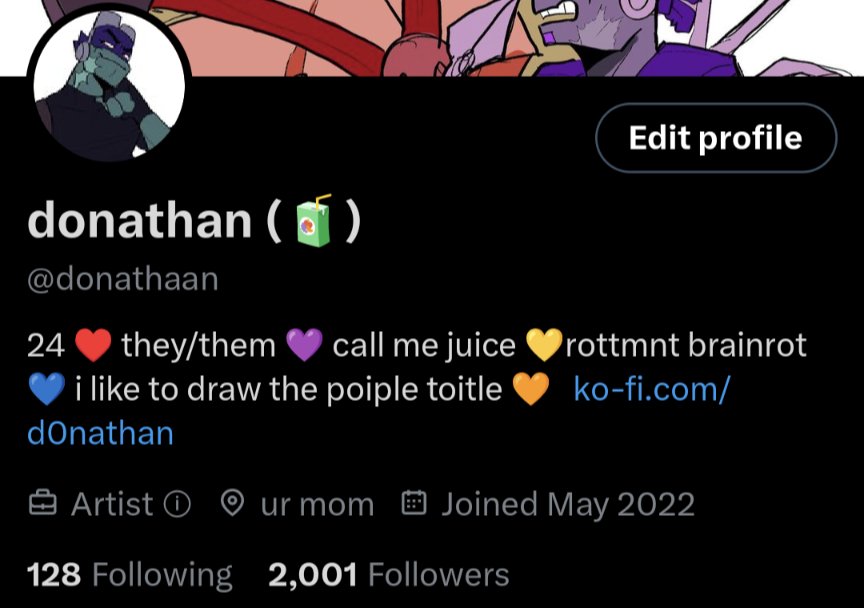 DONATHAN ☆ (CEO OF TACTICAL TEETLES) on Twitter: "AAAAAAAA TYSM FOR 2K I APPRECIATE U ALL i ...