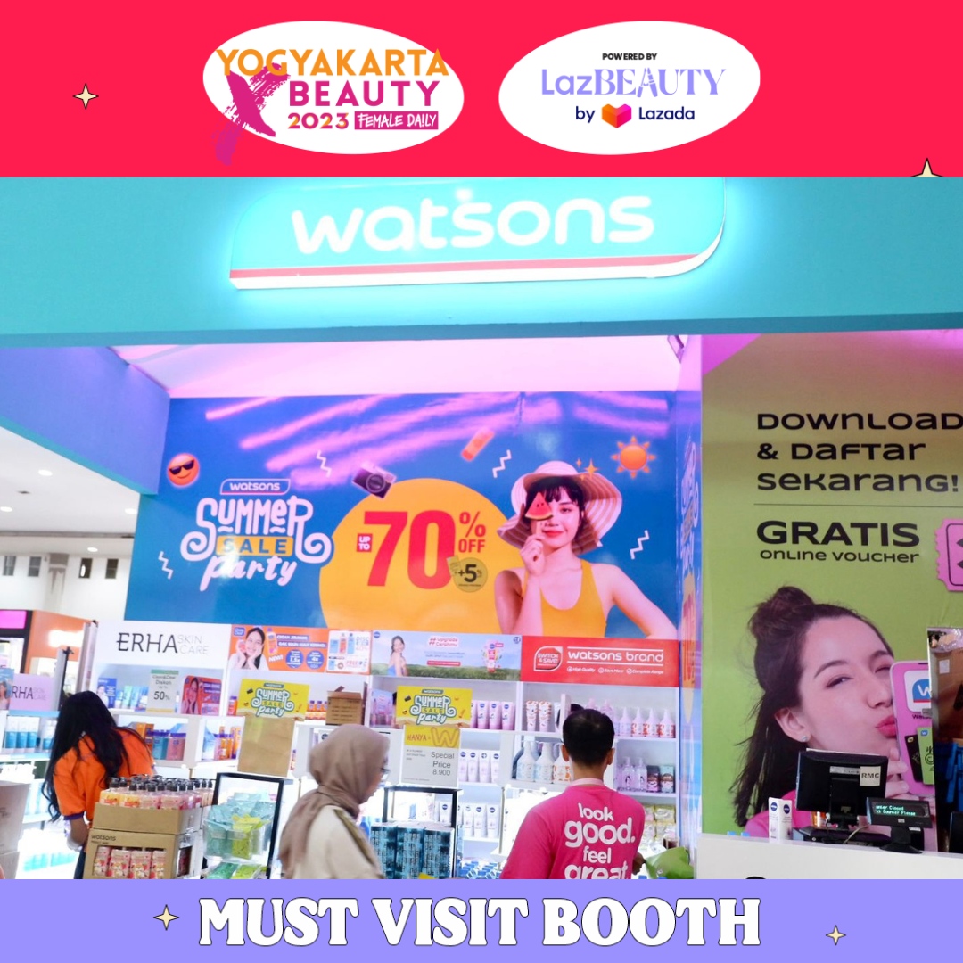 Female Daily on Twitter: "WATSON’S SUMMER SALE PARTY 2023 UP TO 70%😱🥳 @watsonsindo Kapan lagi ...