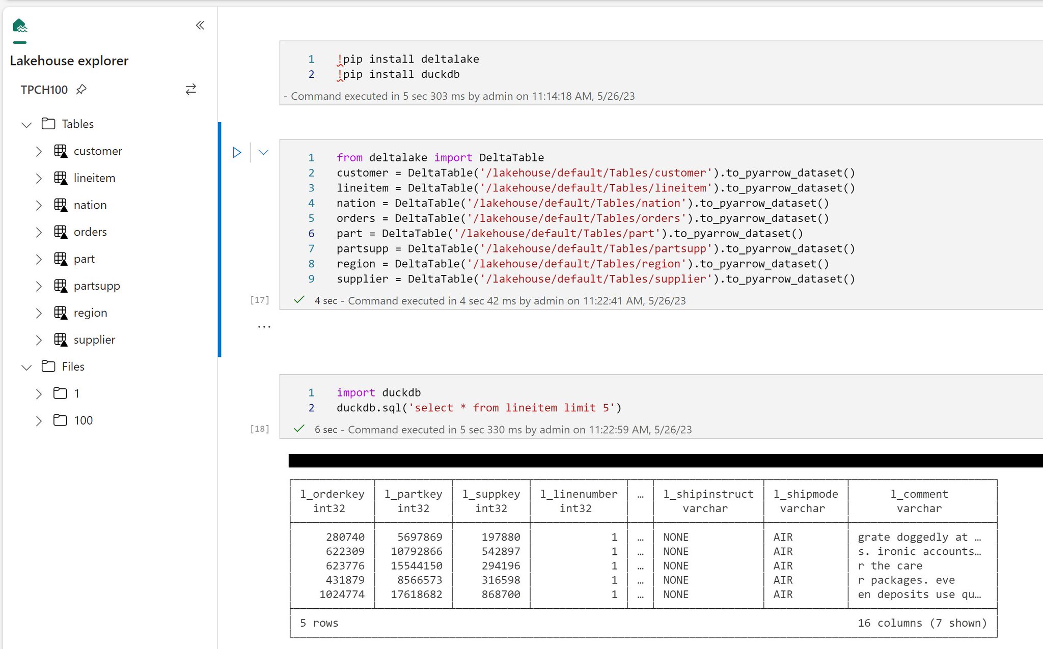 Mimoune Djouallah on Twitter: "Brothers and Sisters, there is no catch, #fabric #lakehouse is ...