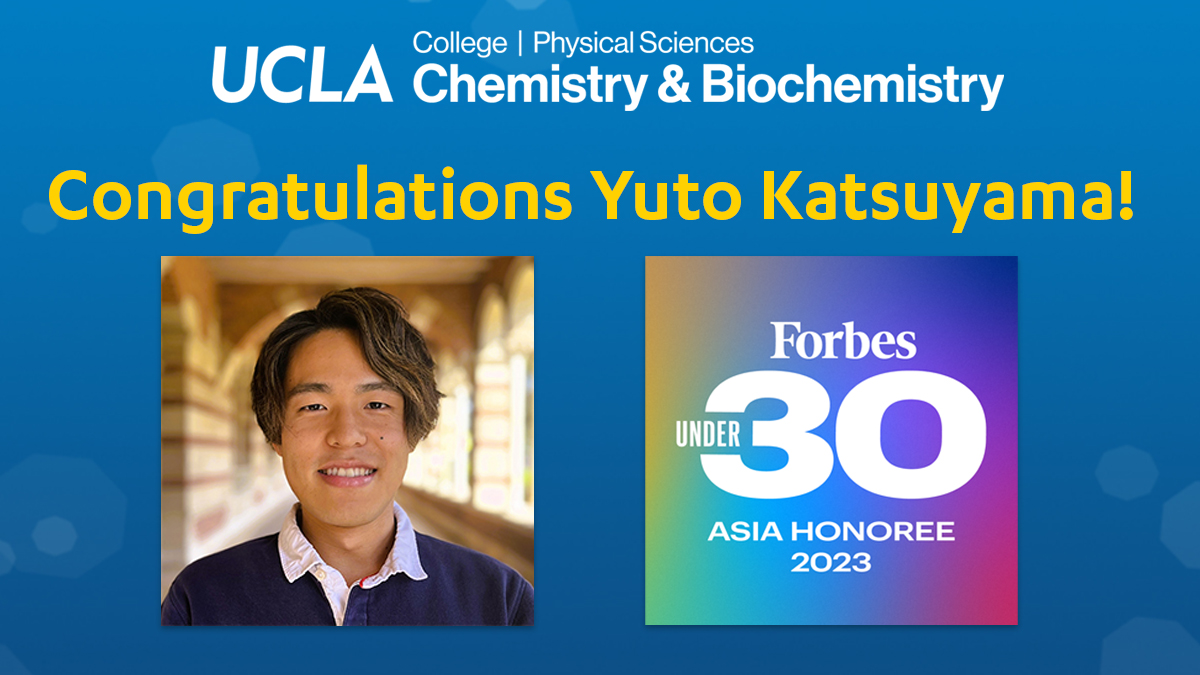 UCLA Chem & Biochem on Twitter: "Congratulations to graduate student Yuto Katsuyama (Kaner group ...