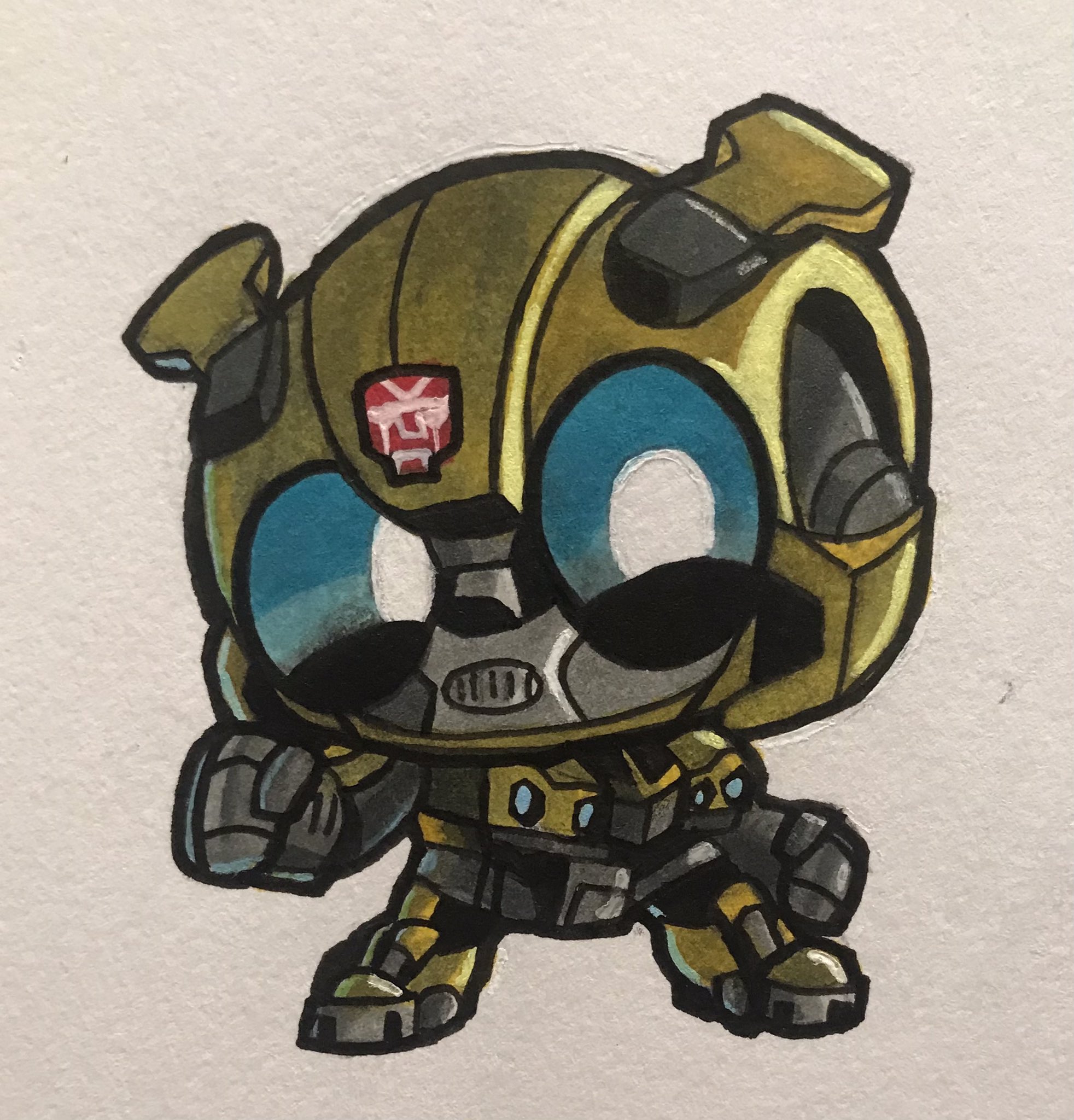 Chibi Bumblebee Transformer