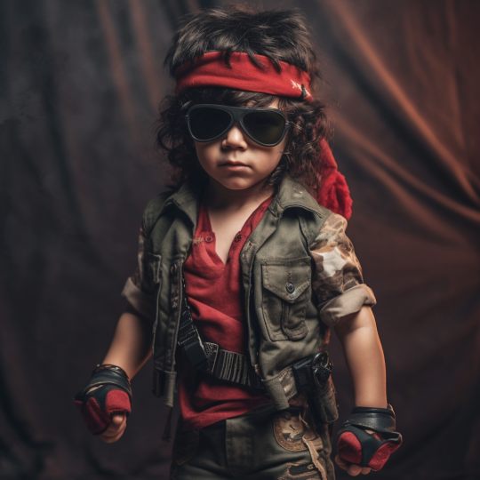 Rambo Costume For Kids