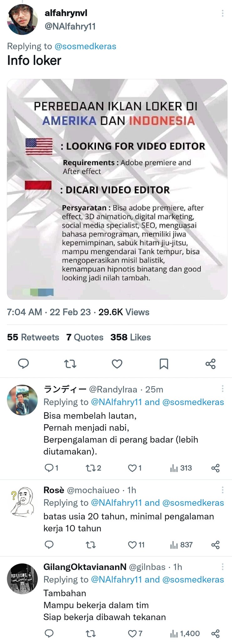 mora on Twitter: "@tanyakanrl Syaratnya susah nder https://t.co/v3jMDH5ox1" / Twitter
