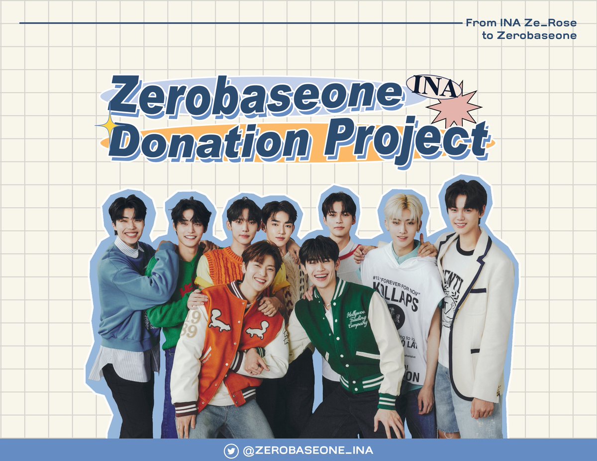 cavin on Twitter: "RT @ZEROBASEONE_INA: 📢 ZB1 INA PROJECT DONATION Halo ZE_ROSE Indonesia 🇮🇩 ...