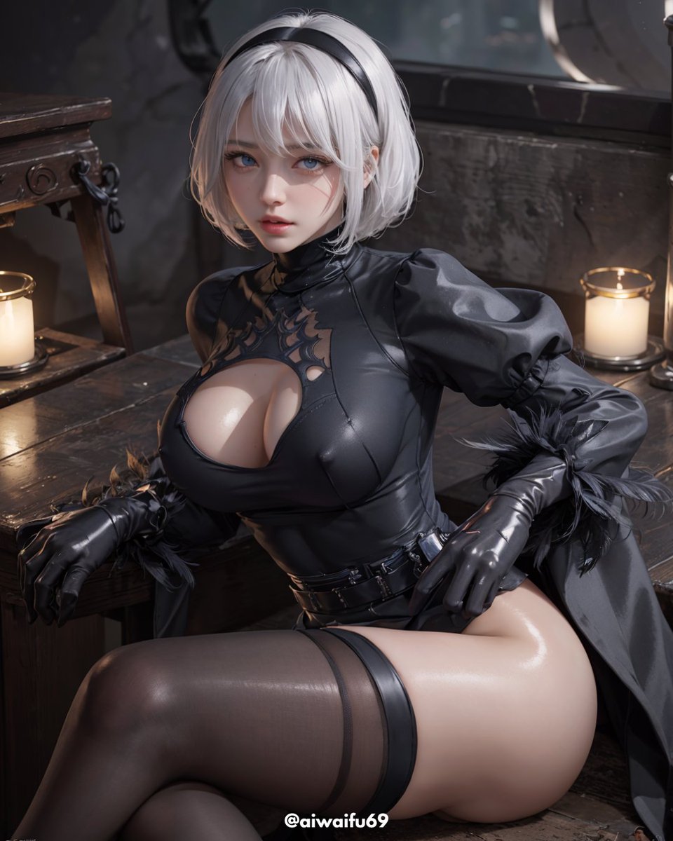 ArtNudeTW on Twitter: "RT @aiwaifu69: 2Bの尻 🍑 The ass of 2B Patreon: https://patreon.com/posts ...