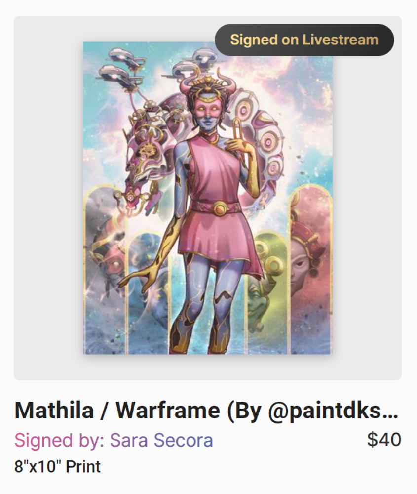 Darika W. on Twitter: "An announcement from Sara Secora Another Streamily art work by me. This ...