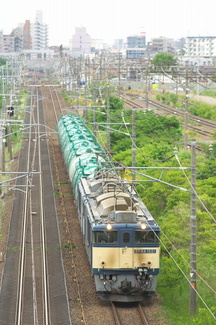 春日井駅鉄ちゃん on Twitter: "2023.5.26 中央西線 9089レ EF64 1021+EF64 1020 https://t.co/3wdNWPOT5n" / Twitter