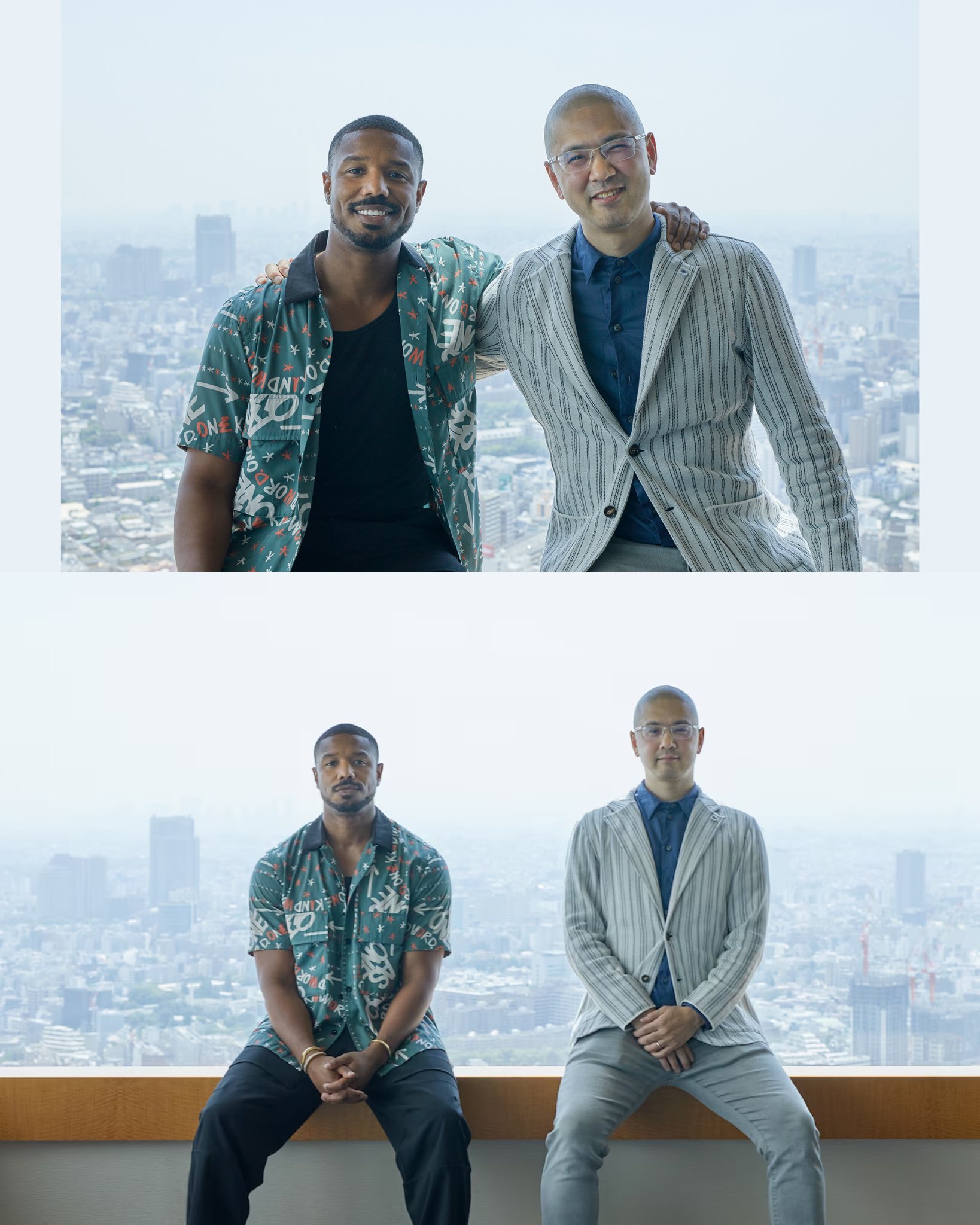 One Peak Man on Twitter: "Michael B Jordan and Yusuke Murata two goats https://t.co/SYMgA8KQzE ...