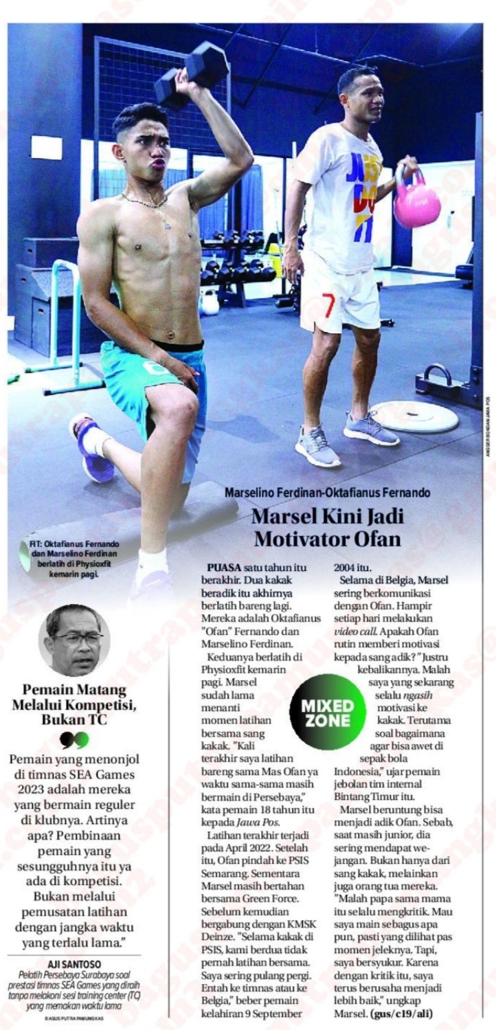 Bagus Putra Pamungkas on Twitter: "Saat Ofan juara Liga 2 2017, Marsel msh 13 tahun. Ofan byk ...