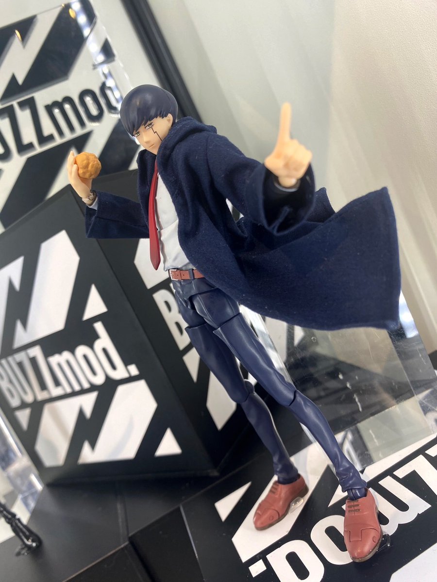 アニプレックスプラス on Twitter: "／ #ワンホビ 展示情報👀 \ 1/12アクションフィギュア『BUZZmod.』に「BUZZmod. マッシュ・バーンデッド」も登場👊 可動布の ...