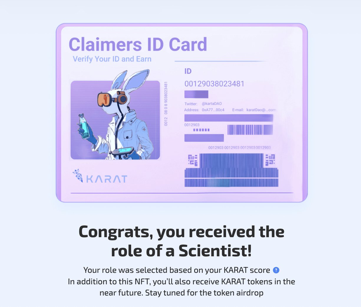 toraneko ｜Crypto X AI 🐐 on Twitter: "4️⃣ Karat DAO NFT (任意) 🔸 NFTをフリーミントして、 ・ Karat DAOのブラインドBOX ...