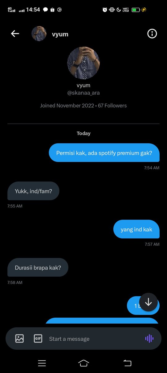 on Twitter: "gausah beli akun prem di @skanaa_ara ni orang nipu kontol gak berkah hidup lu makan ...