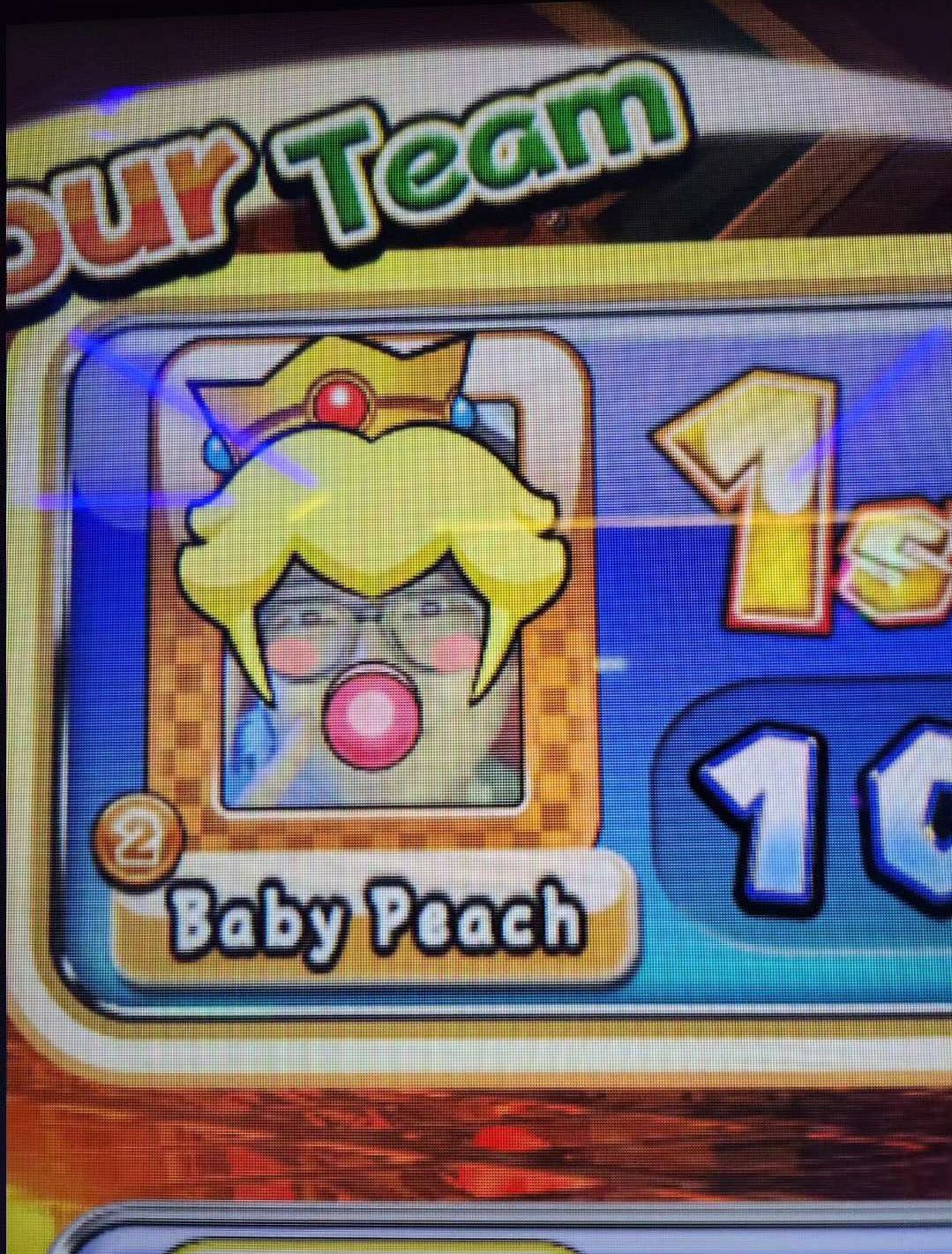 Baby Peach Character