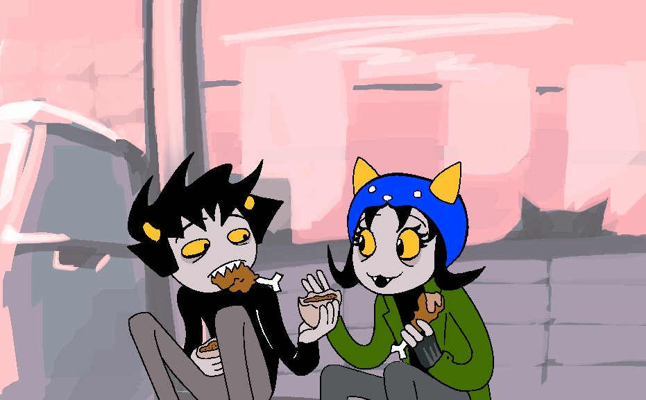 Karkat & Nepeta in: Daily KatNep (@DailyKatnep) さんのイラスト・マンガ作品まとめ (32 件 ...