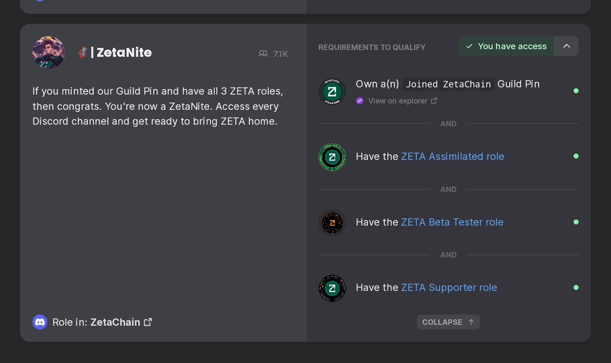 CryptoDuck 🔴 on Twitter: "Mint Guild Pin ตัวล่าสุดจาก @zetablockchain (ค่า mint 1 matic) และจะ ...
