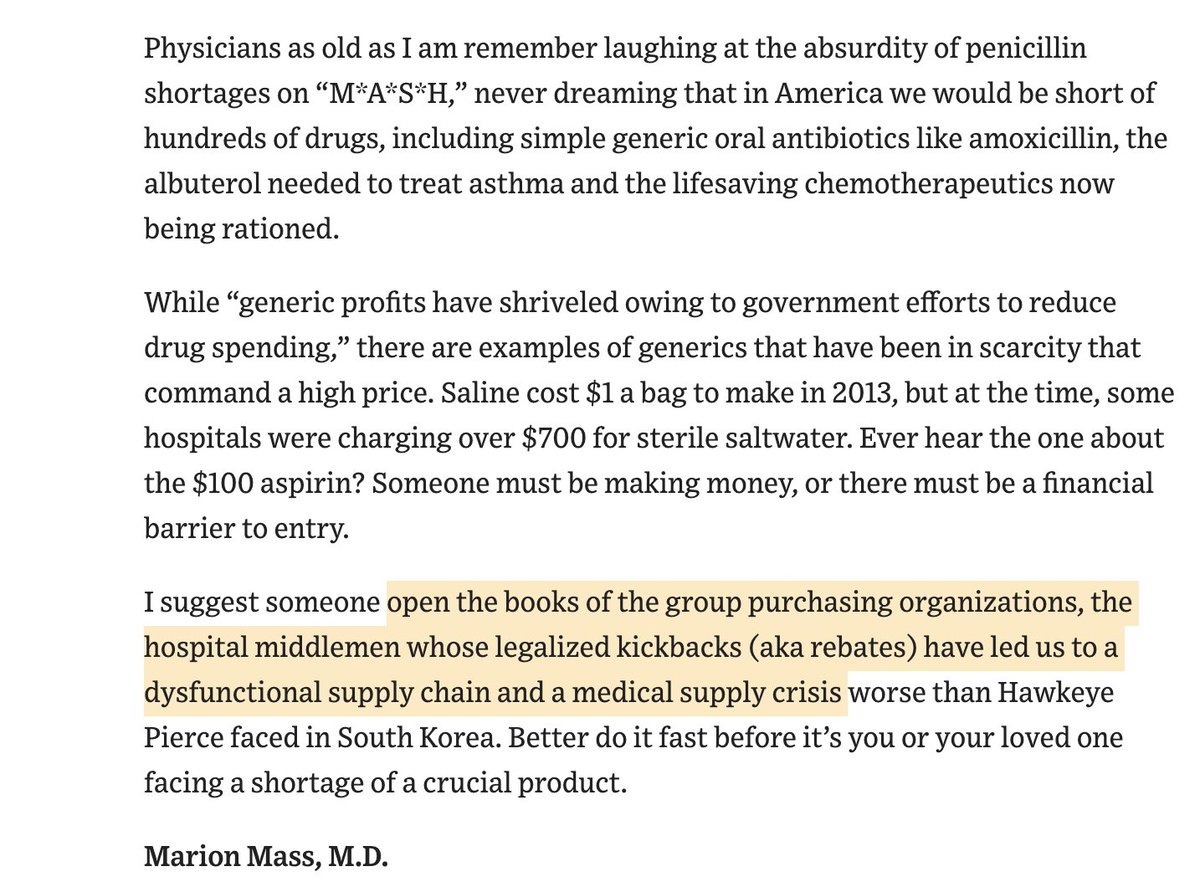 Nikki M. Johnson, MD, DNBPAS ⚕ on Twitter: "RT @mass_marion: Thanks @WSJ for printing my letter ...