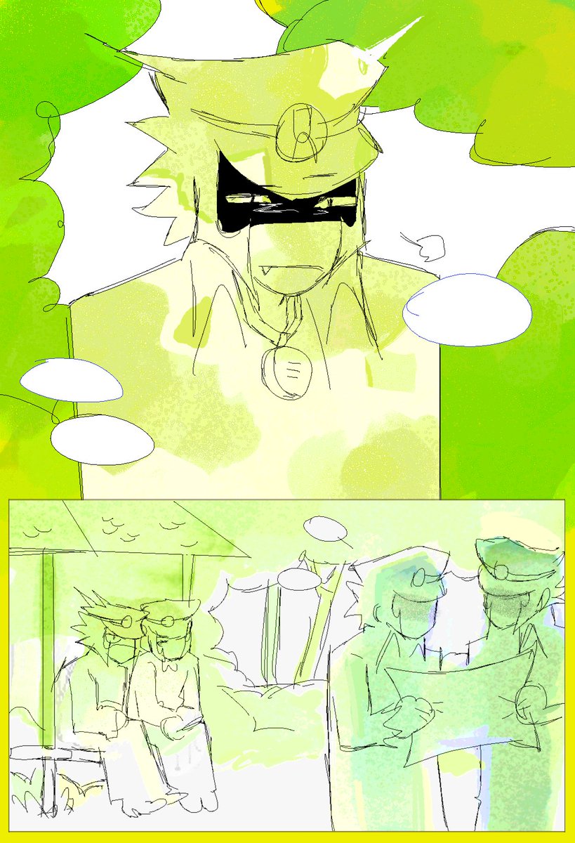 2/5) they care each other..」Hooved peets 🐑🐐🐄の漫画