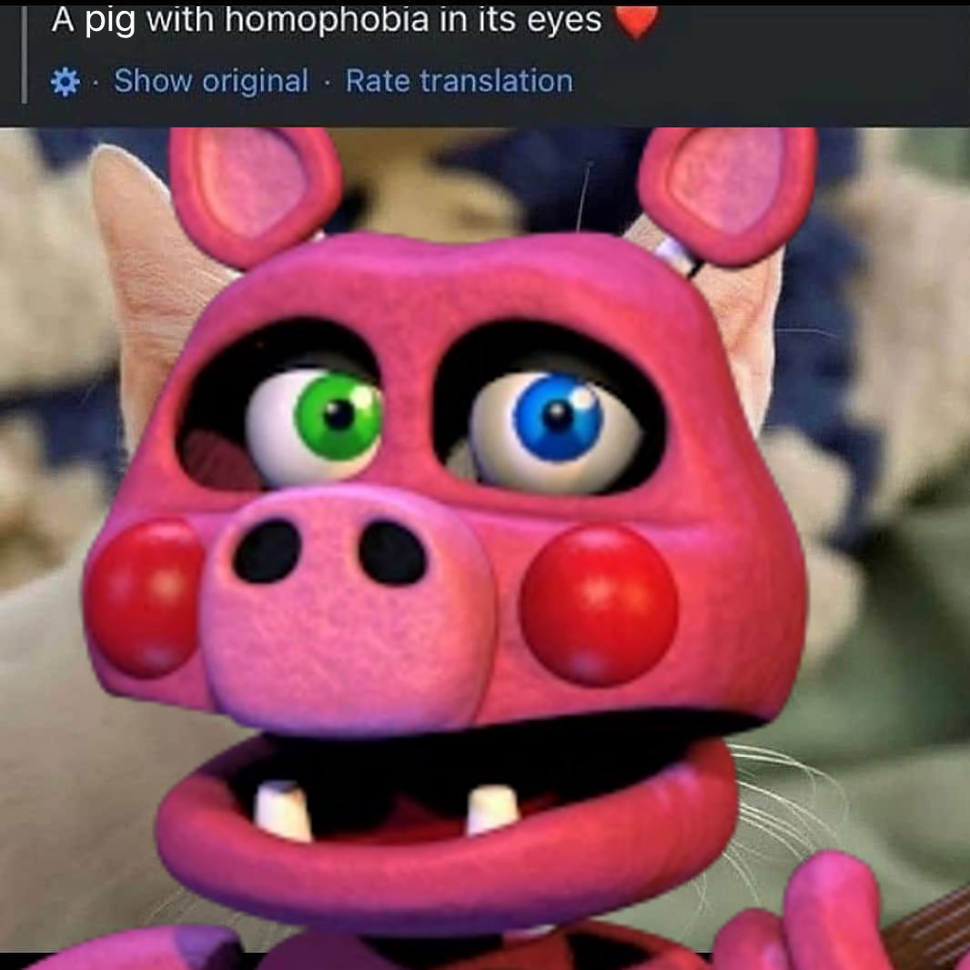 FNAF Funnies on Twitter: "Pigpatch is literally right there"