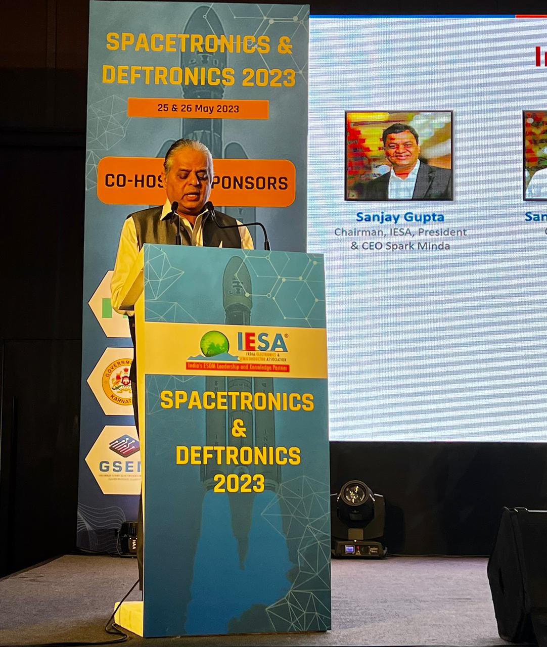 IESA on Twitter: "An excellent inaugural session on Day 2 of Spacetronics and Deftronics with ...