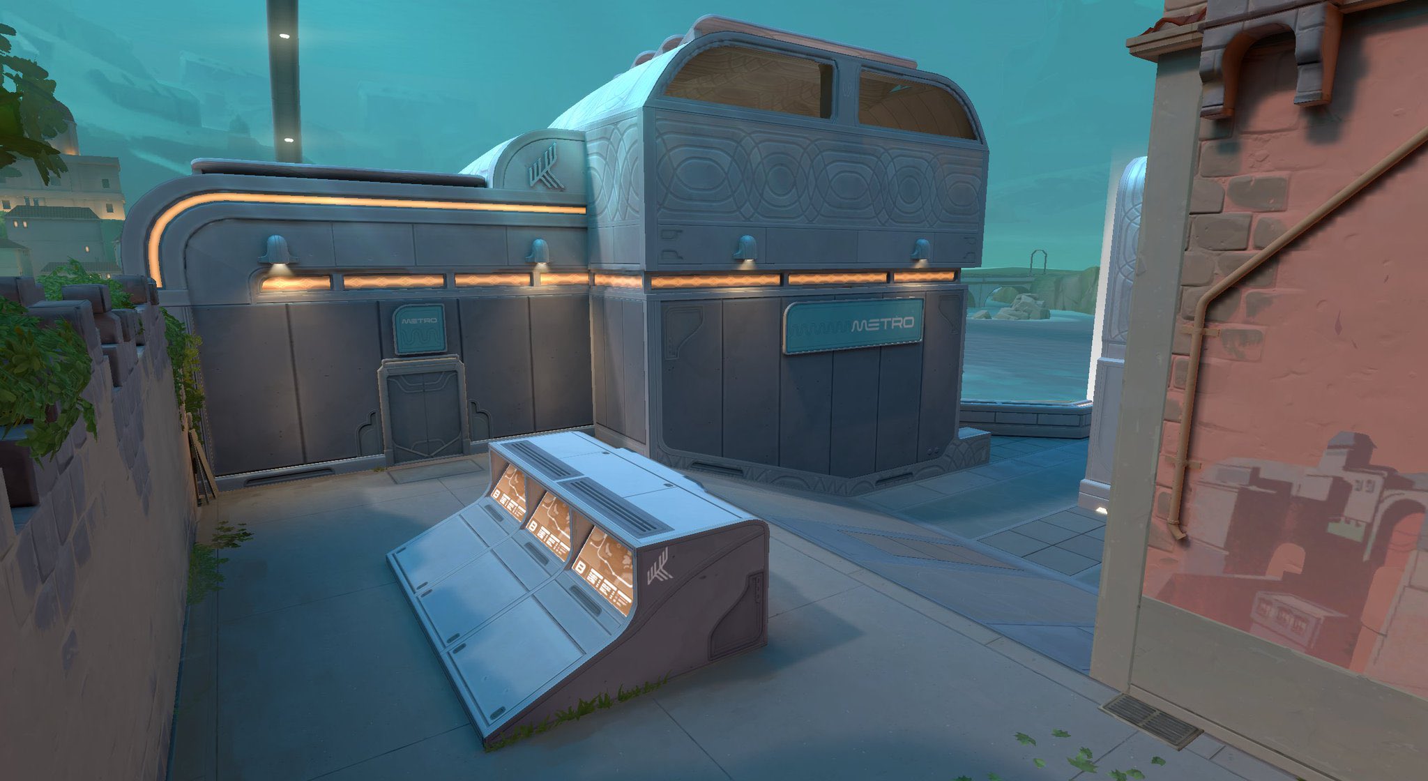 GameBox | VALORANT News on Twitter: "6月7日リリースのパッチ6.11にて、パールのBサイトが変更 | #VALORANT B スロープ上部、B スクリーン ...