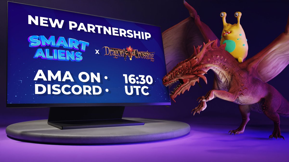 Dragon's Crossing on Twitter: "Smart Aliens is hosting Dragon's Crossings for an AMA in their ...