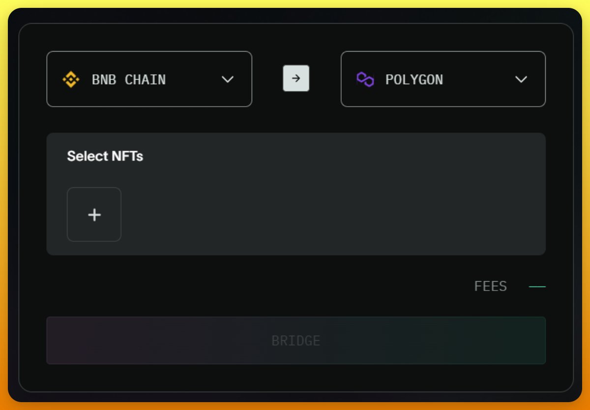 𝗙𝗮𝘀𝘁𝗟𝗶𝗳𝗲 on Twitter: "8/ 5️⃣ Go to the bridge tab and select 'NFT Bridge' 🔸Choose BNB Chain and ...